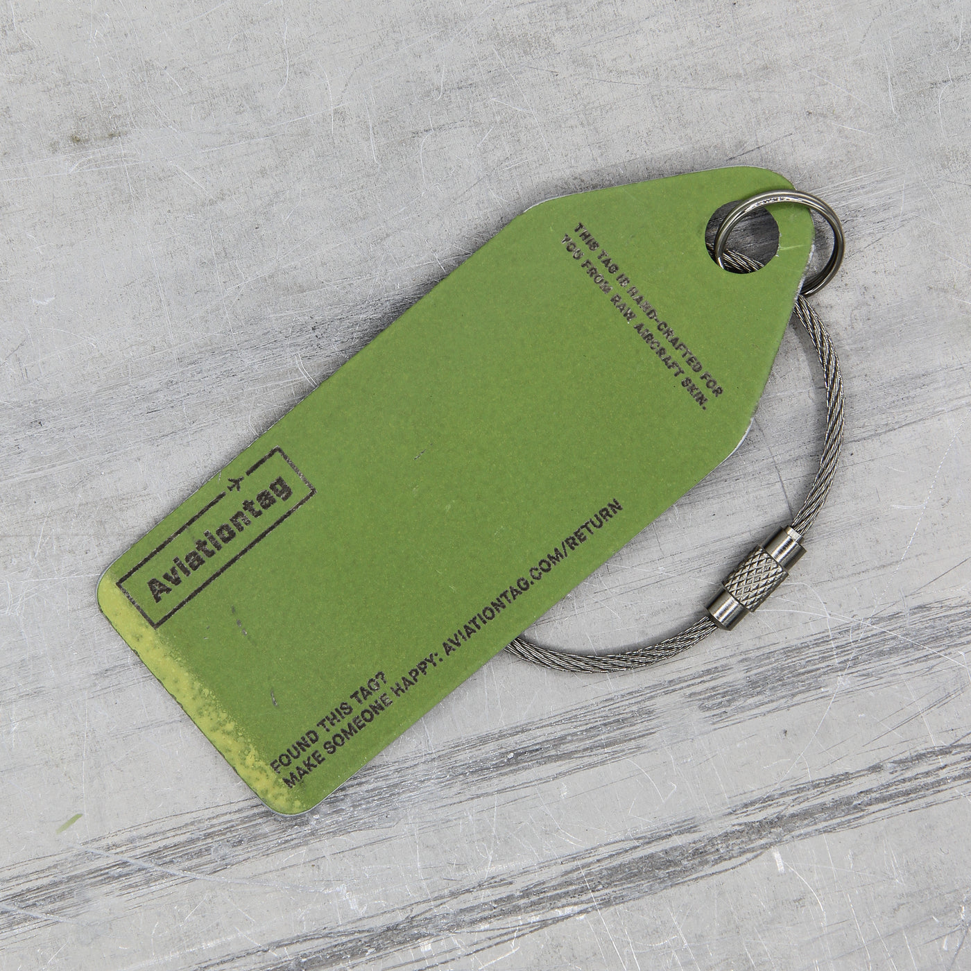 ANA's JA708A Boeing 777: Skyborne Chronicle & Aviationtag Keychain Blue