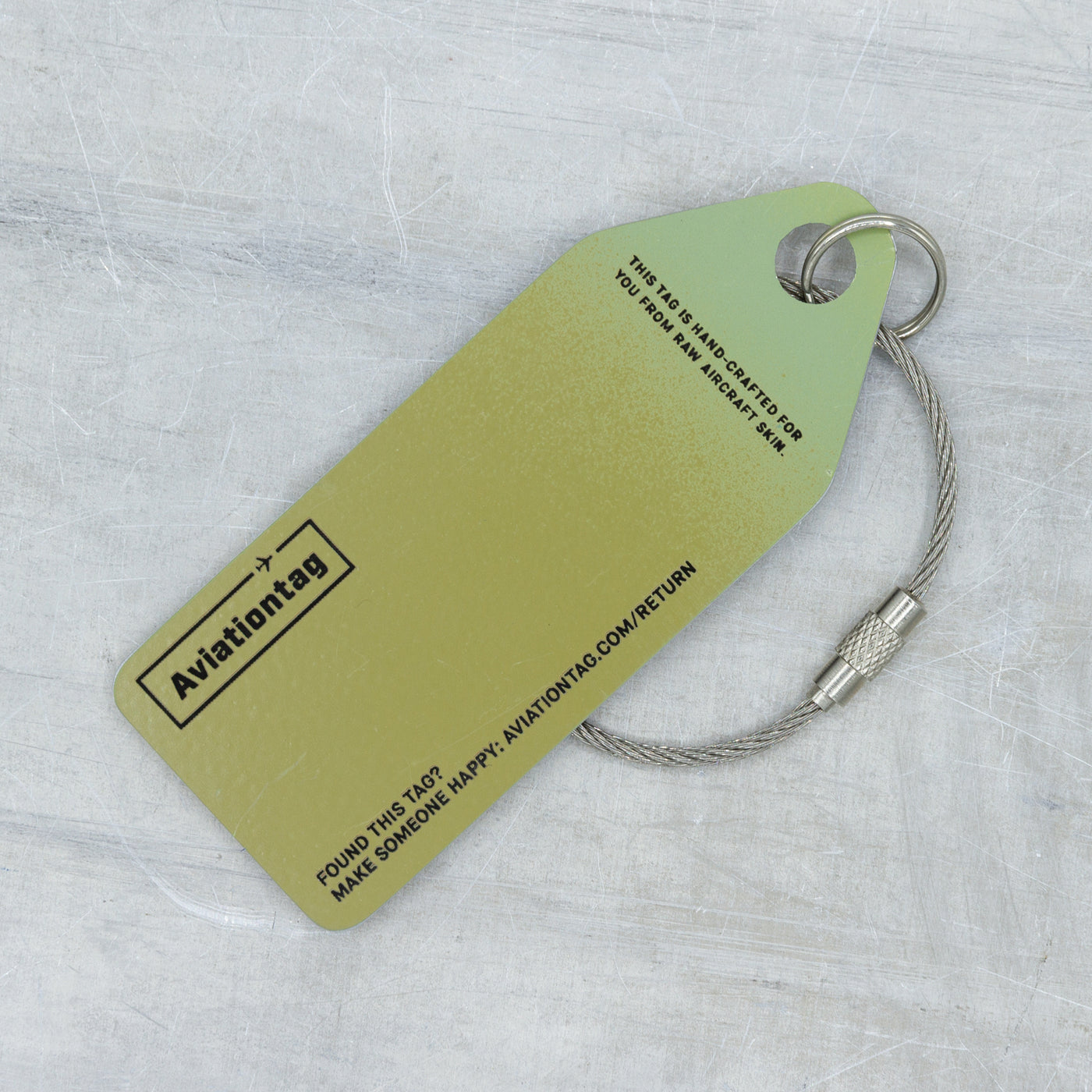 Aviationtag Airbus A380 - F-HPJF Edition Key-Chain and Bag-tag