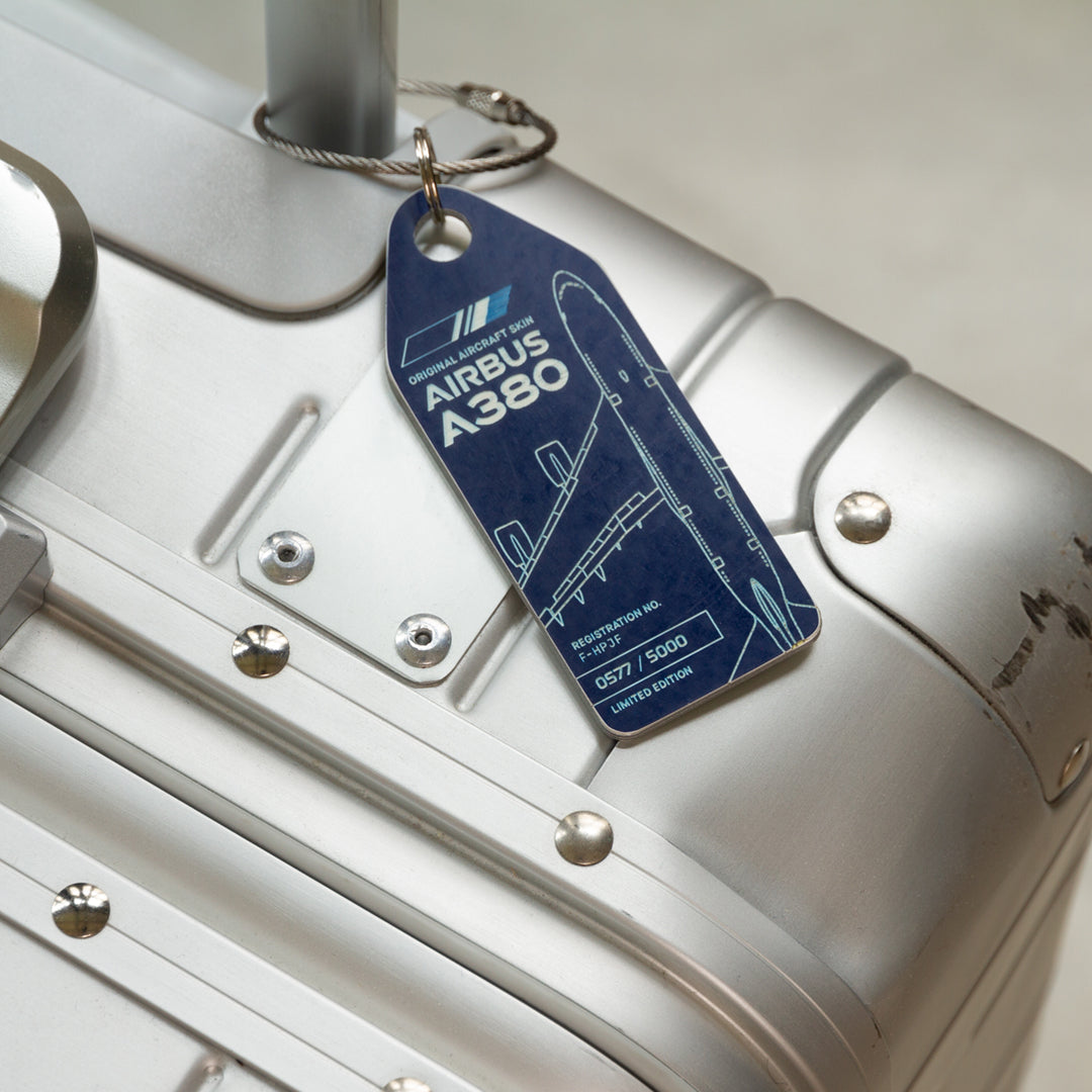 Aviationtag Airbus A380 - F-HPJF Edition Key-Chain and Bag-tag