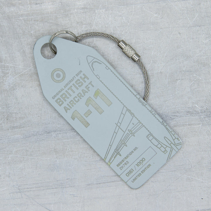 Aviationtag BAC 1-11: Collectible from Authentic Aircraft Material