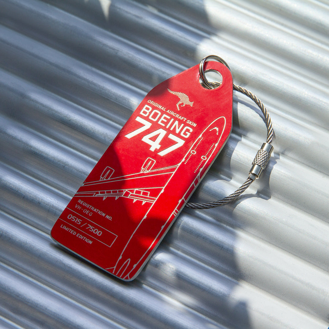 Australian Aviation Icon: Boeing 747-400ER VH-OEG as Aviationtag