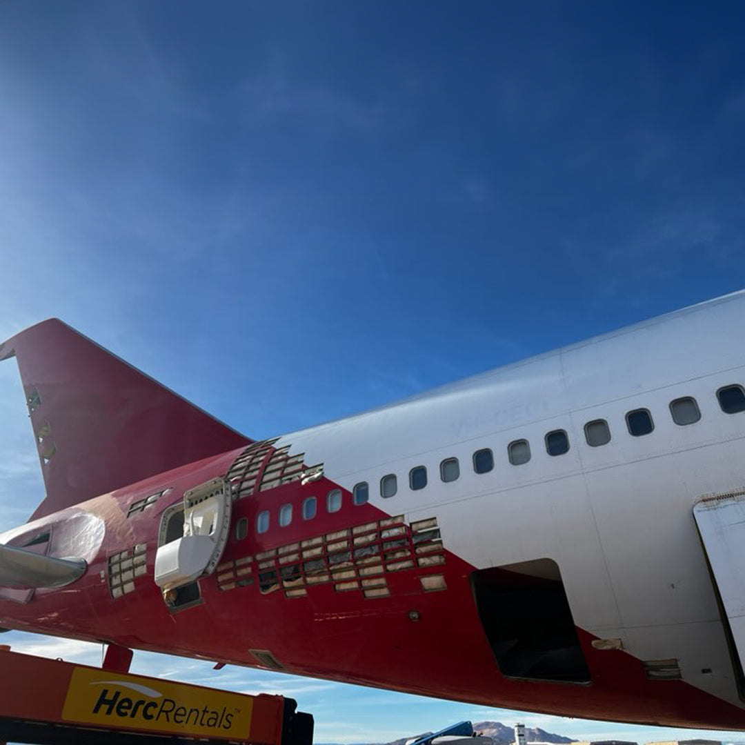 The Story of Qantas' Boeing 747-400ER VH-OEG as an Aviationtag