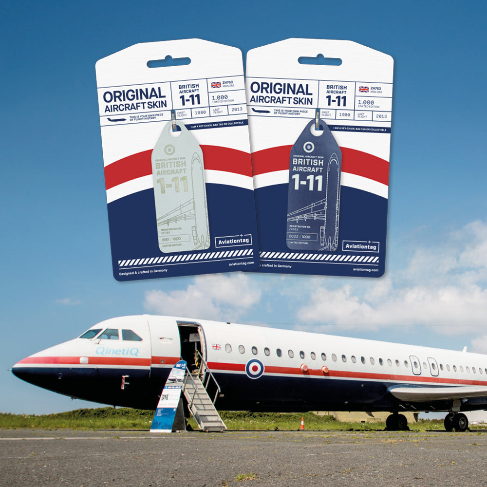 Keyrings made from genuine Aircraft Material | Aviationtag