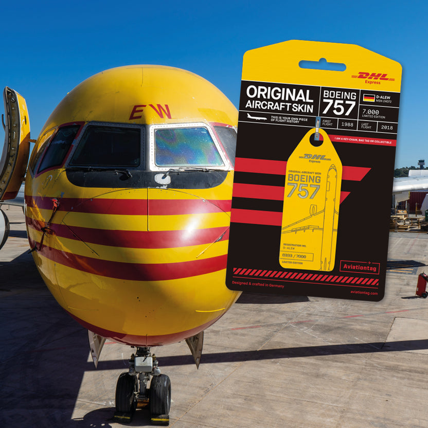 The Aviationtag X DHL Express Trilogy - The D-ALEW Edition is here!