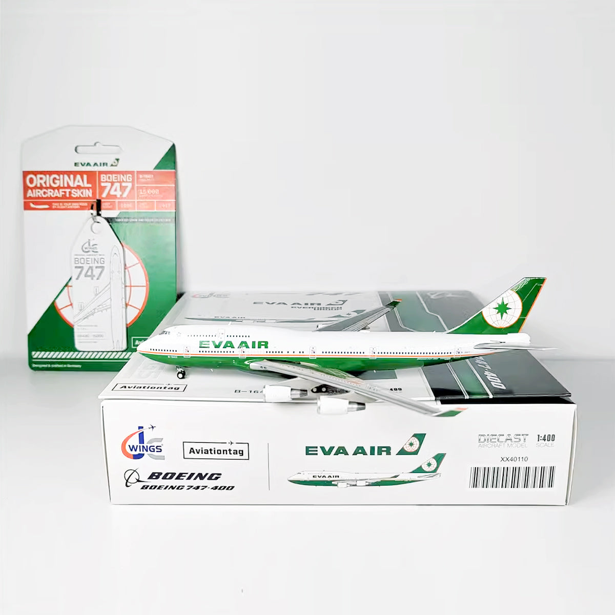 EVA Air Boeing 747-400 Edition 1:400 Weiß Kaufen – Aviationtag