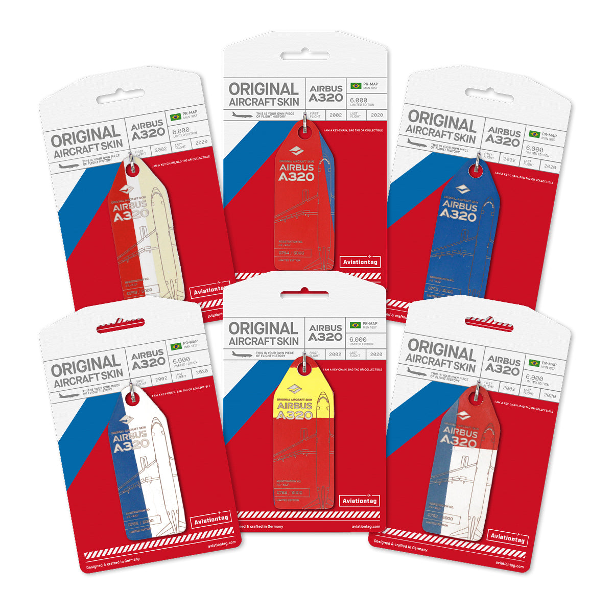 New Aviationtag Edition: Airbus A320 - PR-MAP, a Piece of South ...