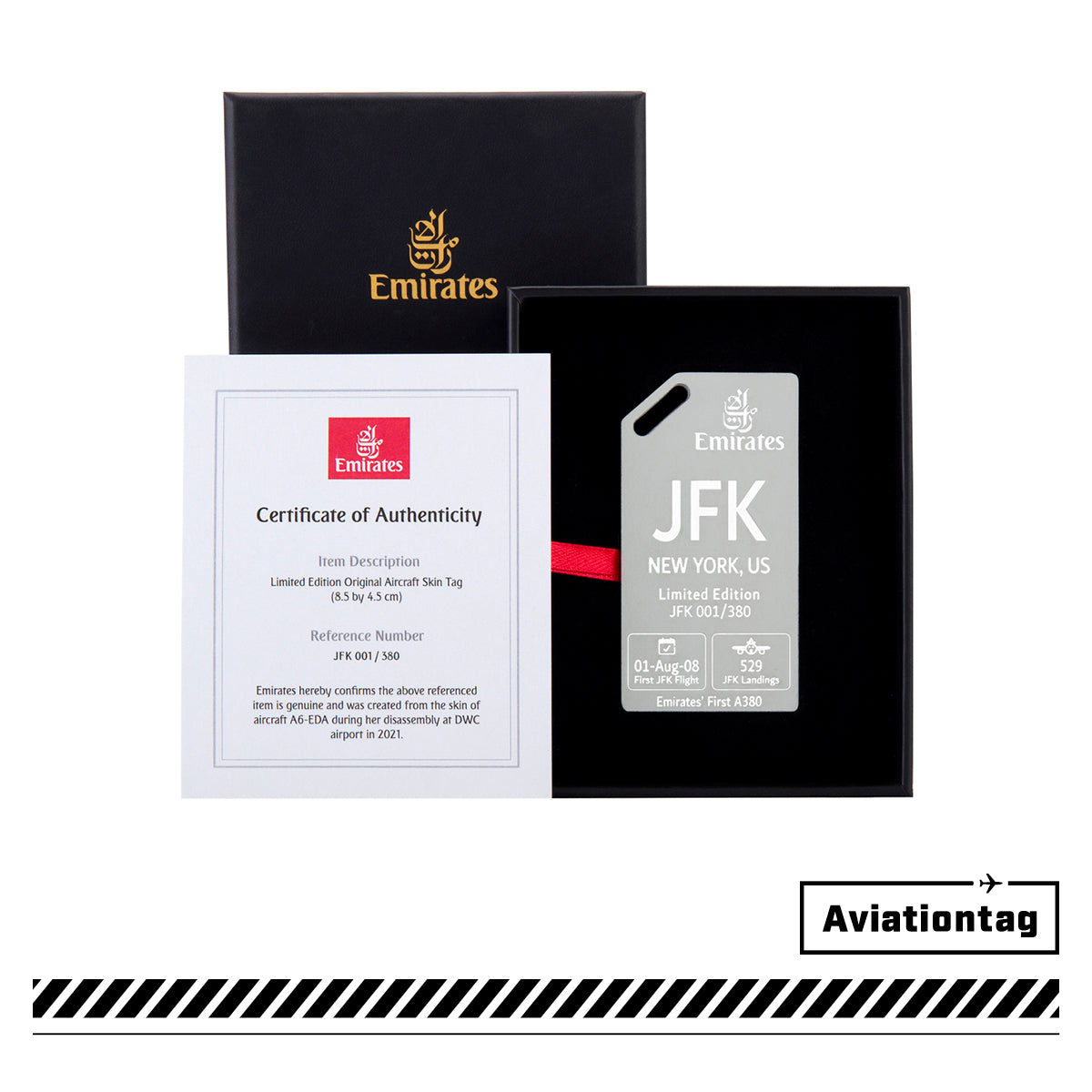 Emirates Airbus A380 Aircraft Skin Tags - Exclusive to Aviationtag