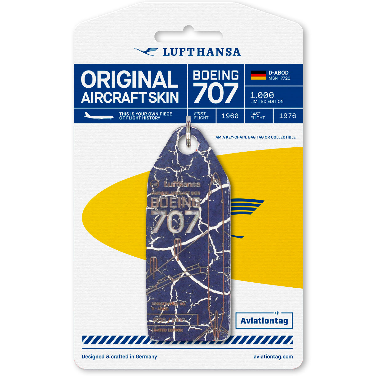 Lufthansa Boeing 707 - D-ABOD Blau online kaufen – Aviationtag