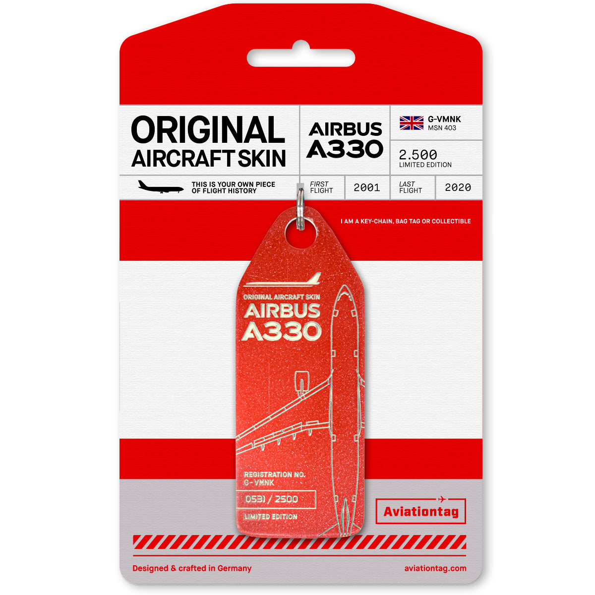 Airbus A330 - G-VMNK (ex D-ALPA) Rot kaufen – Aviationtag