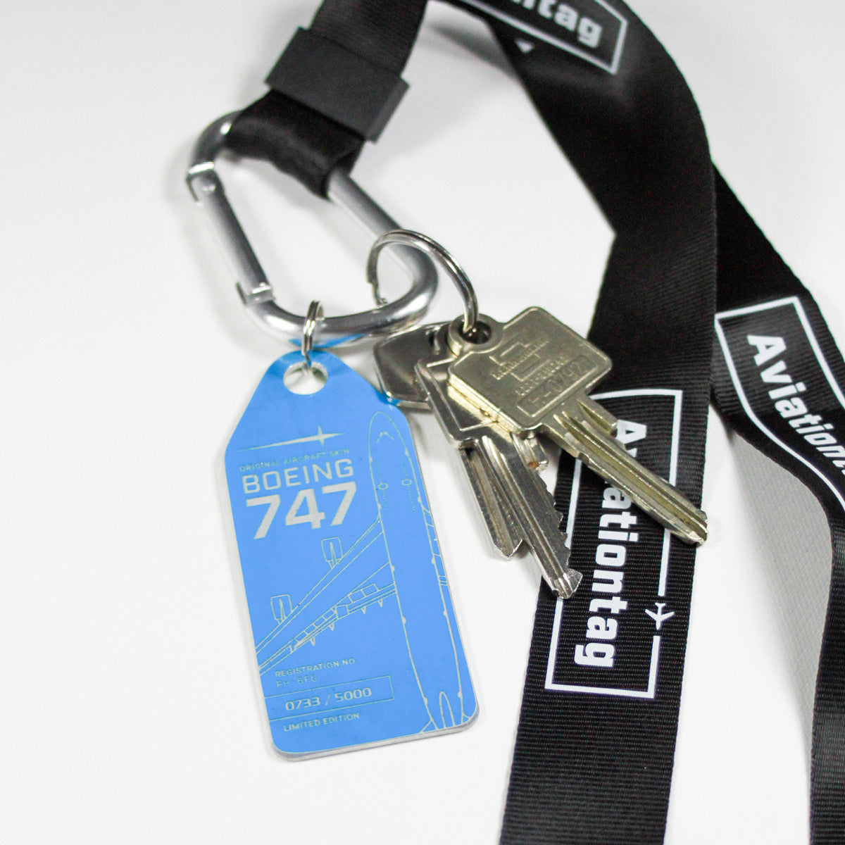 Aviationtag Boeing 747 - PH-BFG Aircraft Skin Tag Edition