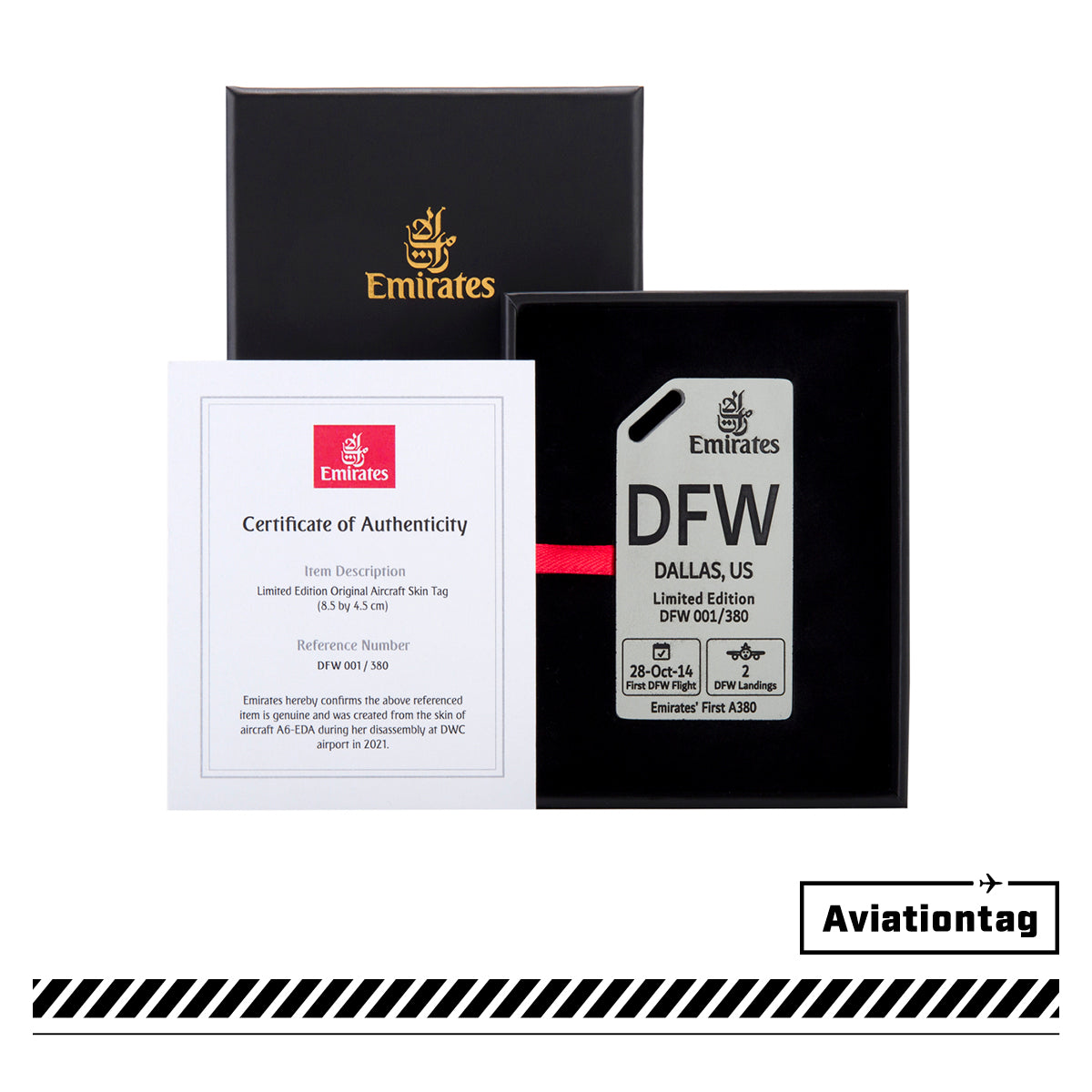 Emirates Airbus A380 - A6-EDA (White-Amerikas) – Aviationtag