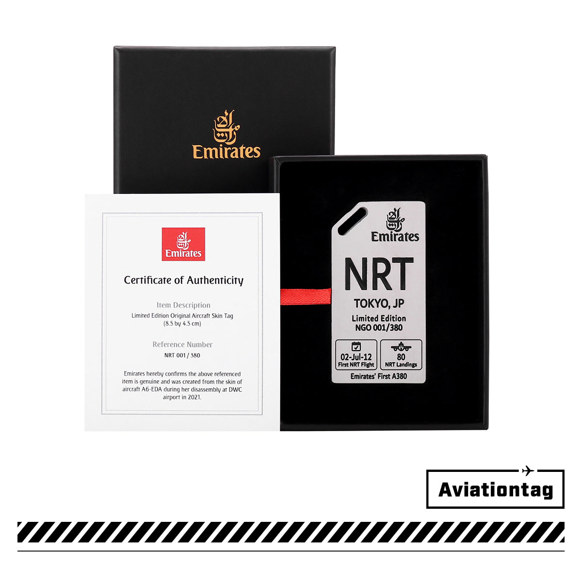 Emirates Airbus A380 Aircraft Skin Tags - Exclusive to Aviationtag