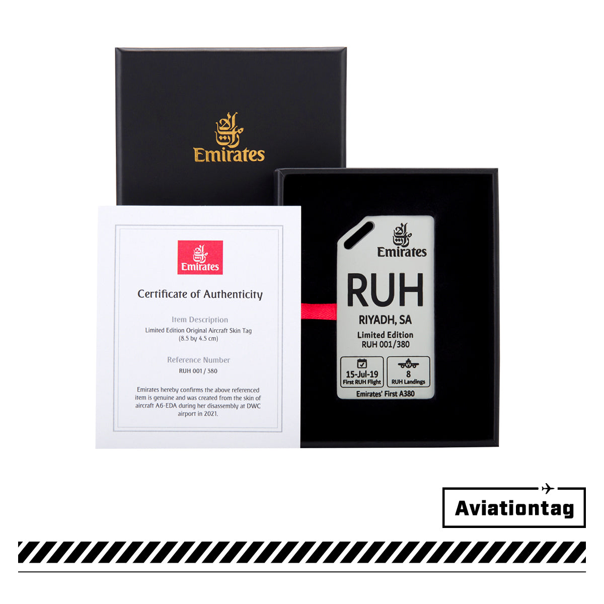 Emirates Airbus A380 Aircraft Skin Tags - Exclusive to Aviationtag